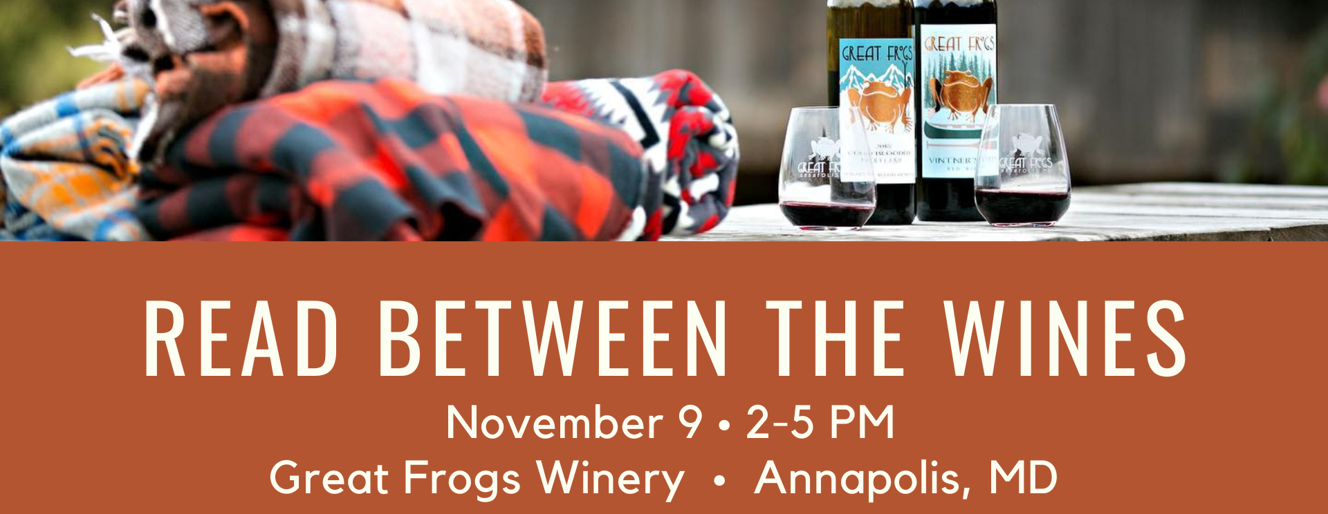 Read Between the Wines Presented by Anne Arundel County Public Library Foundation Inc - Anne ...